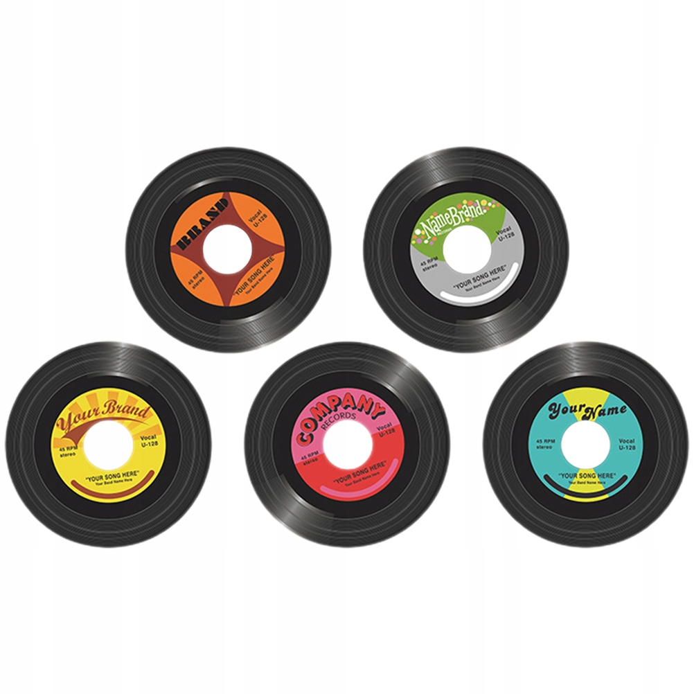 VINYL RECORDS STICKERS VINYL RECORD DECORATION - 15093693802 ...