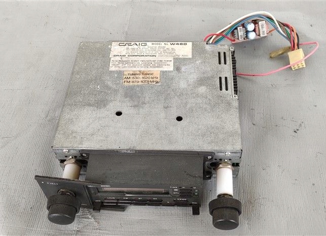 RADIO CD KASETA RADIOODTWARZACZ STEREO RETRO DELOREAN DMC CRAIG MODEL ...