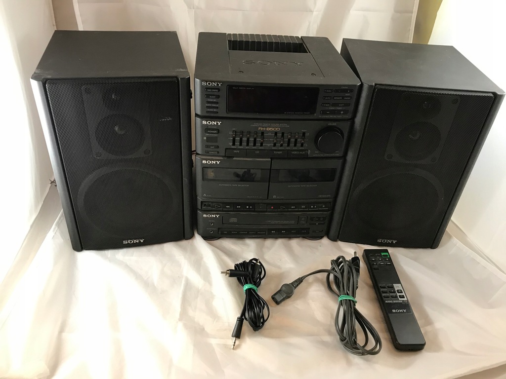 WIEŻA SONY MODEL FH-B5CD + KOLUMNY POLECAMY - 8906071741 - oficjalne ...
