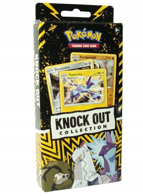 POKEMON KNOCKOUT COLLECTION TOXTRICITY - KNOCK OUT - KARTY ORYGINALNE ...