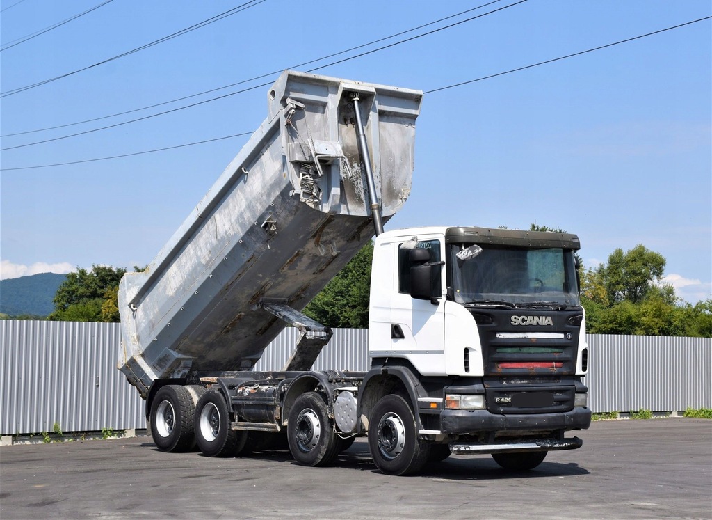SCANIA R 420 * WYWROTKA / 8x4 - 12439494990 - oficjalne archiwum Allegro