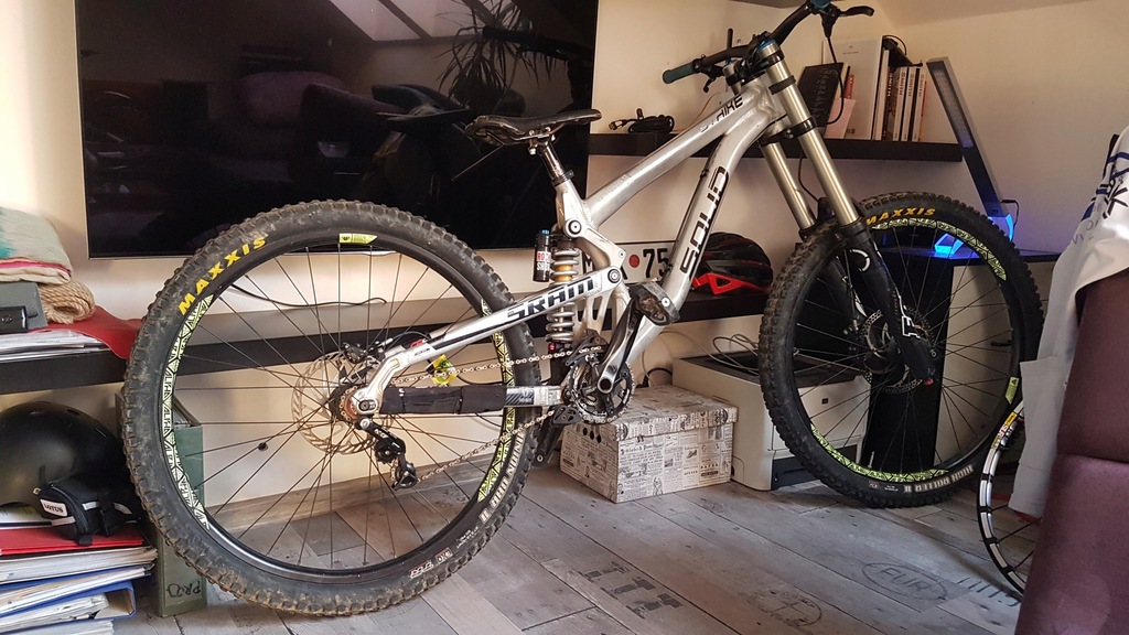 Rower MTB full Enduro DH Downhill Solid Strike 200 / 200mm 27" Fox 40 ...