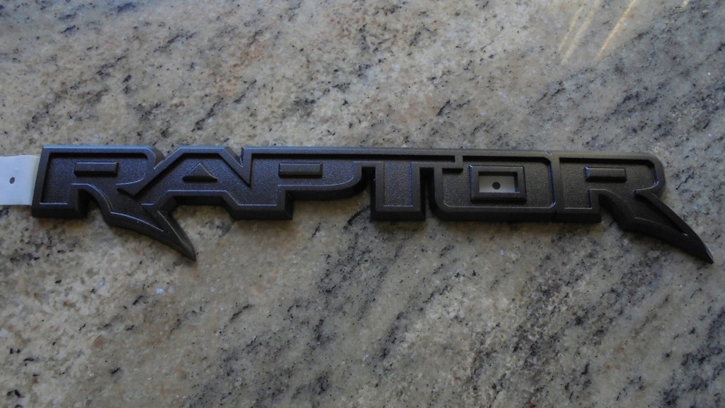 FORD RANGER RAPTOR EMBLEMAT LOGO KLAPY TYŁ - 12489765533 - oficjalne ...