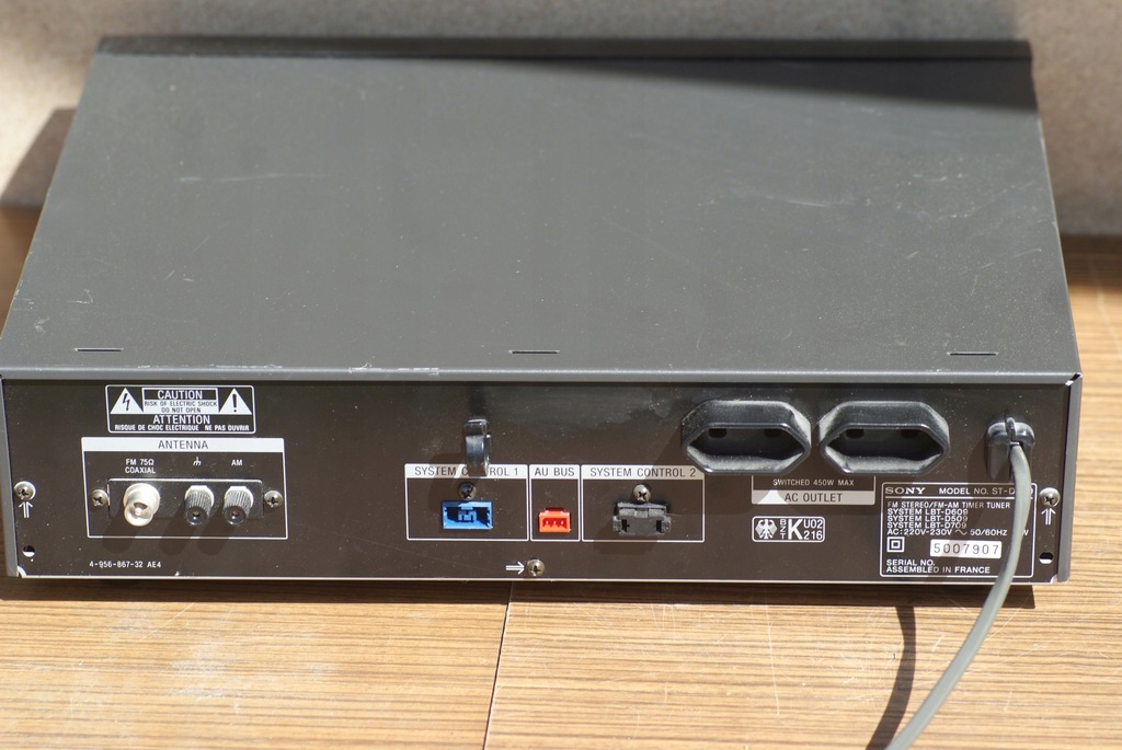 Tuner SONY ST-D709 cyfrowy - 13896396498 - oficjalne archiwum Allegro