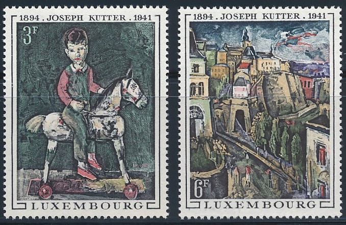 LUKSEMBURG 1969 MALARSTWO Michel 790/791 ** BCM - 11247983711 ... LUKSEMBURG 1969 MALARSTWO Michel 790/791 ** BCM - 11247983711 ...