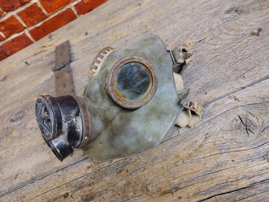 STARA MASKA PRZECIWGAZOWA WOJSKOWA MILITARNA TAKTYCZNA ZABYTEK PRL - 15138088044 - oficjalne ...