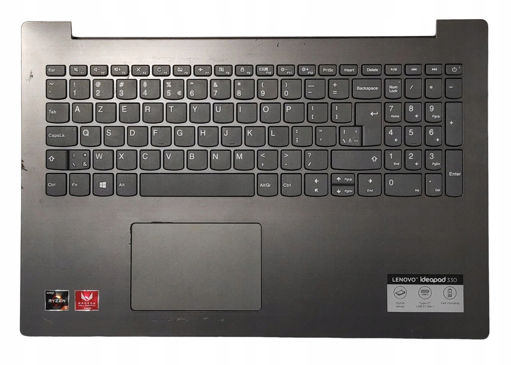 PALMREST+ KLAWIATURA Lenovo IdeaPad 330-15AAR US.4 - 12544147000 - oficjalne archiwum Allegro