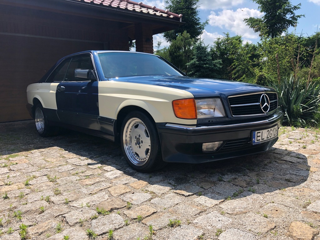 PAKIET MERCEDES SEC AMG 126 WIDE BODY KOMPLET - 11670562574 - oficjalne ...