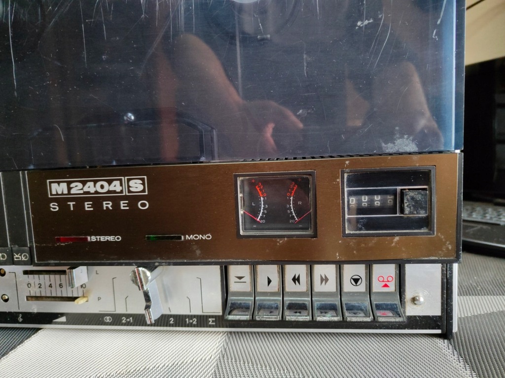 Magnetofon szpulowy UNITRA M2404S STEREO - 12686423477 - oficjalne ...