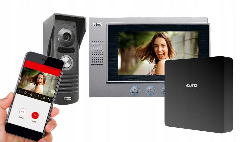 WIDEO DOMOFON VIDEODOMOFON WIDEODOMOFON WIFI PAMIĘ - 8288165974 - oficjalne archiwum Allegro