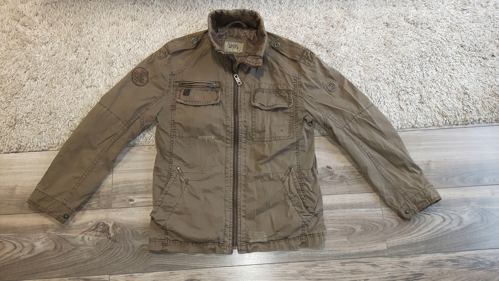 CAMEL ACTIV KURTKA PRZEJŚCIOWA KHAKI MĘSKA ORYGINALNA rozm.48 ...