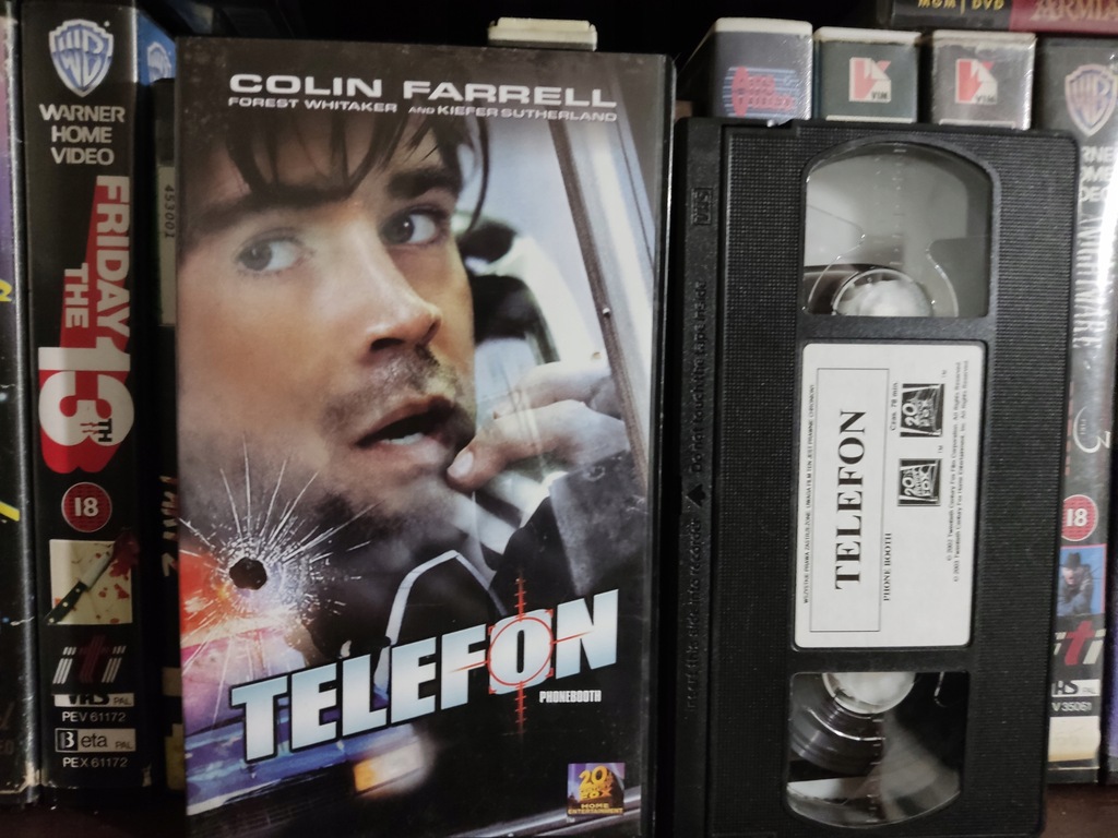 TELEFON # COLIN FARRELL # kaseta VHS - 15202012356 - oficjalne archiwum ...