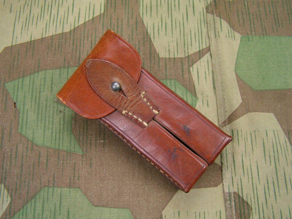 ładownica pruska na 2 magazynki do P08 z 1915 r. CUDNA! - 17161443276 ...