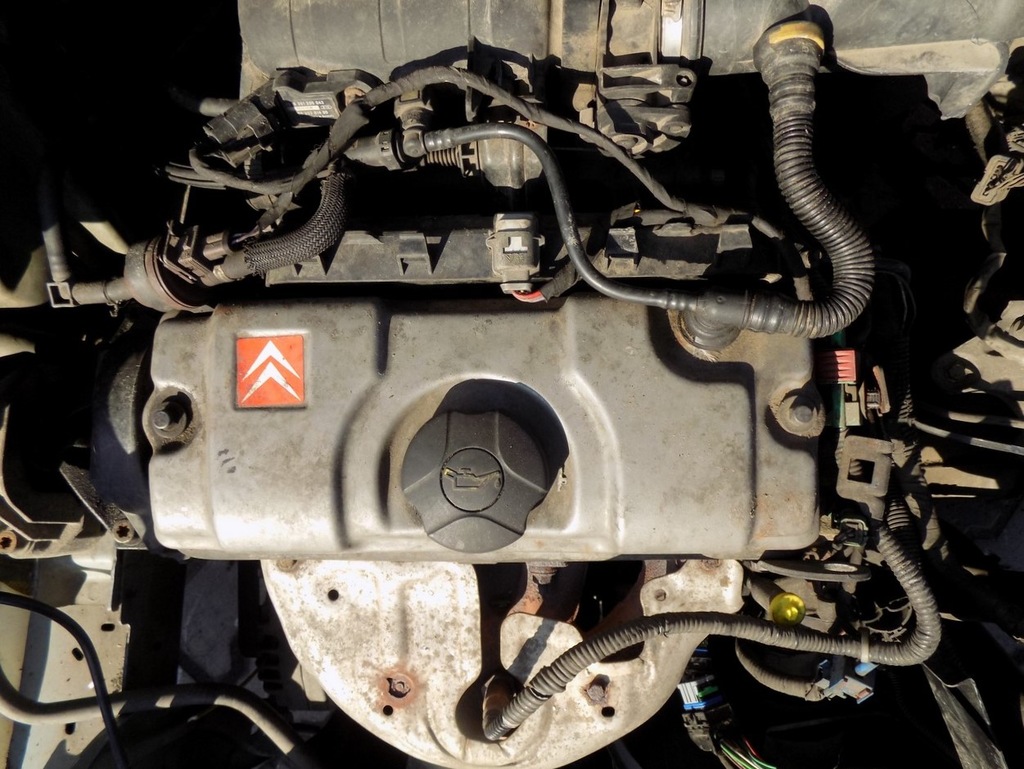 SILNIK KOMPLETNY 1.1i TU1JP HFX CITROEN C3 C2 206 - 9043525994 ...