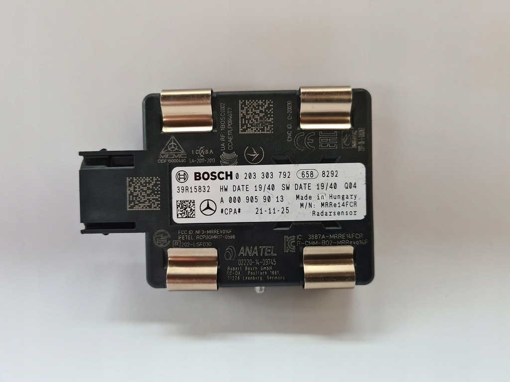 MERCEDES MODUŁ SENSOR RADAR DISTRONIC A0009059013 - 12136279147 ...