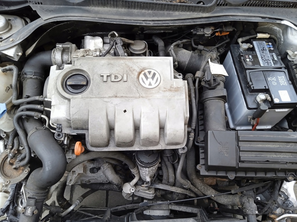 SILNIK BLS 1.9 TDI 105 VW SKODA SEAT AUDI 251719km - 12631188902 ...