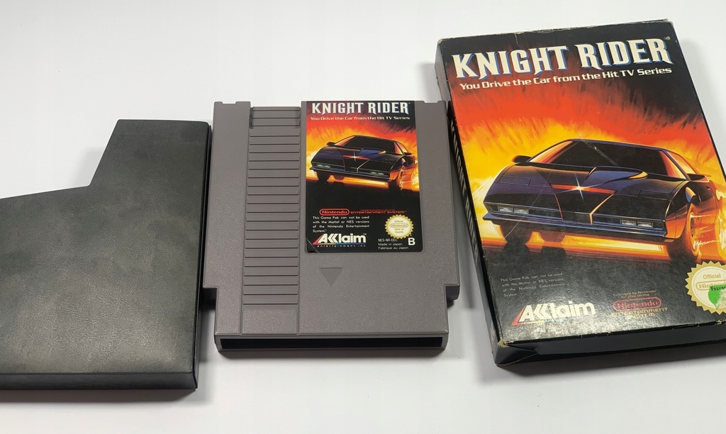 Knight Rider Nintendo NES - 12931552236 - oficjalne archiwum Allegro