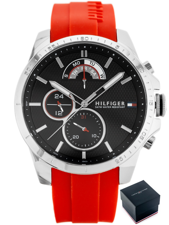 ZEGAREK MĘSKI TOMMY HILFIGER 1791351 DECKER GRAWER - 12323537460 ...