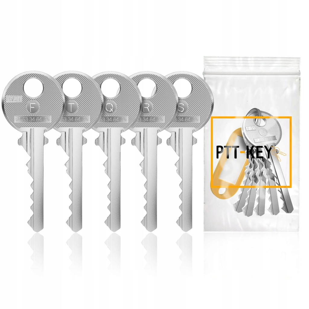 PTT-KEY - UNIWERSALNE KLUCZE DO OTWIERANIA ZAMKA PTT - 17009489798 ...