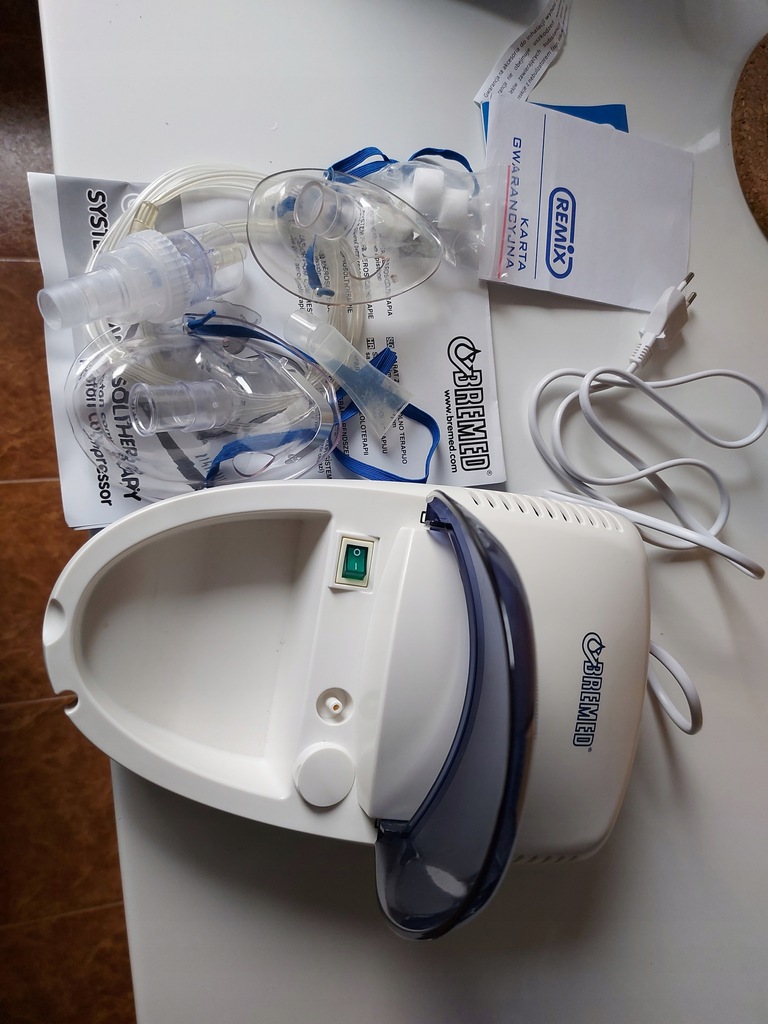 Inhalator nebulizator Bremed BD5002 - 10622598057 - oficjalne archiwum Allegro