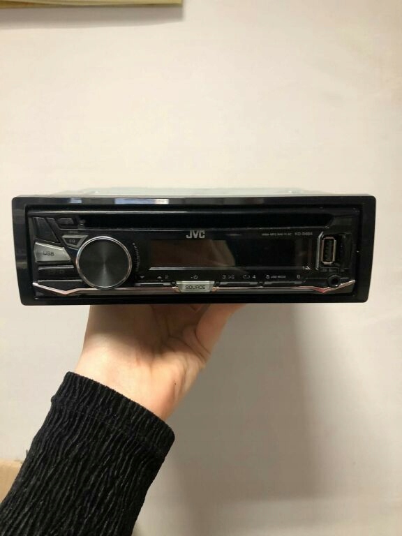 RADIOODTWARZACZ AKCESORYJNY JVC KD-R421 1-DIN - 11833081097 - oficjalne archiwum Allegro