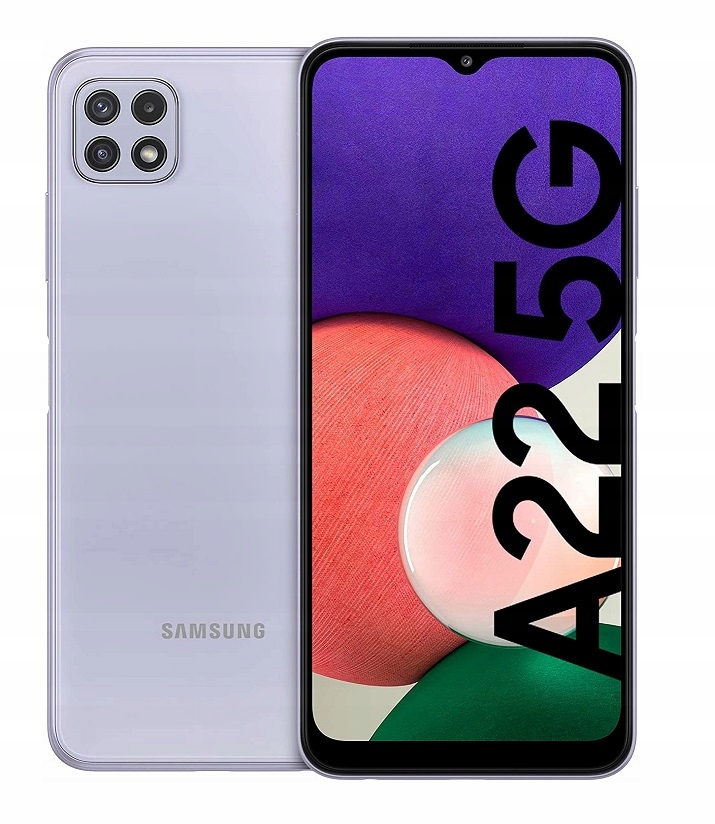 Samsung Galaxy A22 5G 128GB Fioletowy SM-A226B - 12274475713 ...