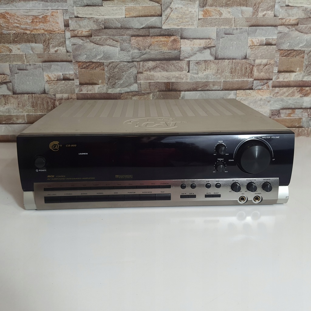 Amplituner CAT CS-900 5.1 srebrny - 11873936118 - oficjalne archiwum ...