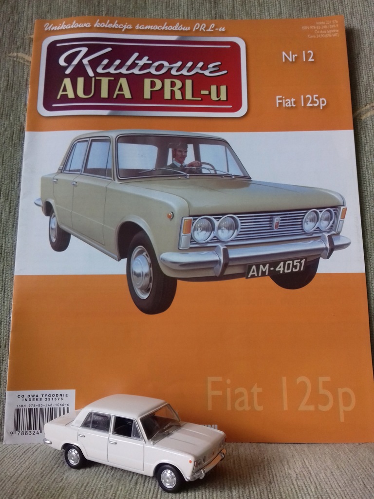 Fiat 125p Kultowe auta PRL - 9668437113 - oficjalne archiwum Allegro