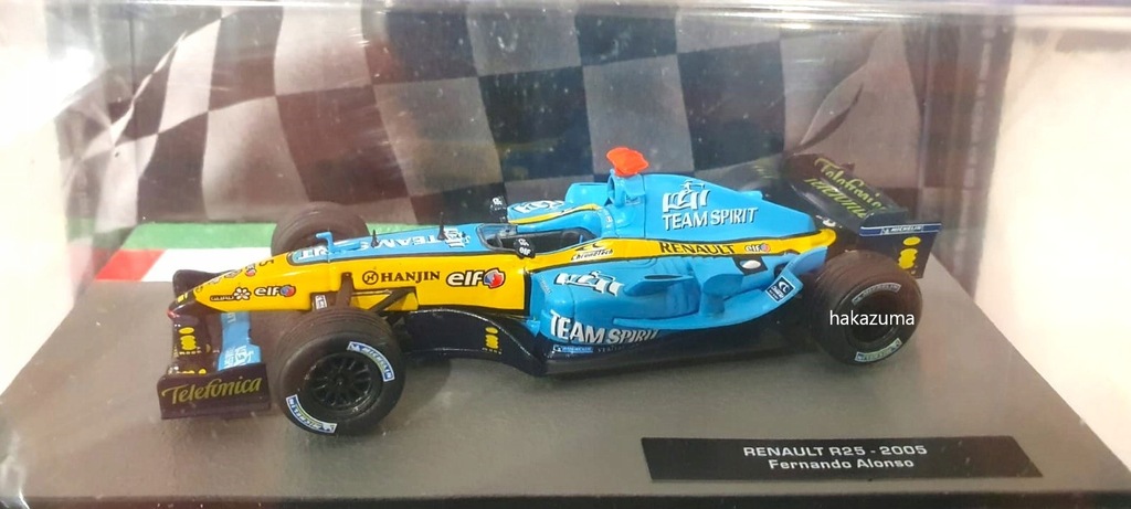 Racing Cars 5 Legendarne Bolidy Formuły 1 Renault R25 Fernando Alonso ...