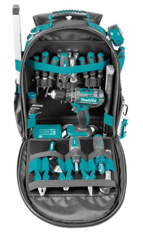 Plecak z organizerem na narzędzia - Makita E-05511 - 10021478335 - oficjalne archiwum Allegro