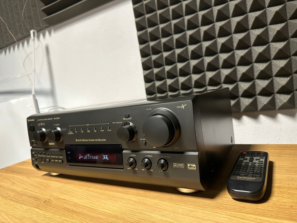 TECHNICS SA-DX940 AMPLITUNER TOPOWY MODEL JEDEN Z NAJLEPSZYCH TOP! + PILOT! - 15116697262 ...