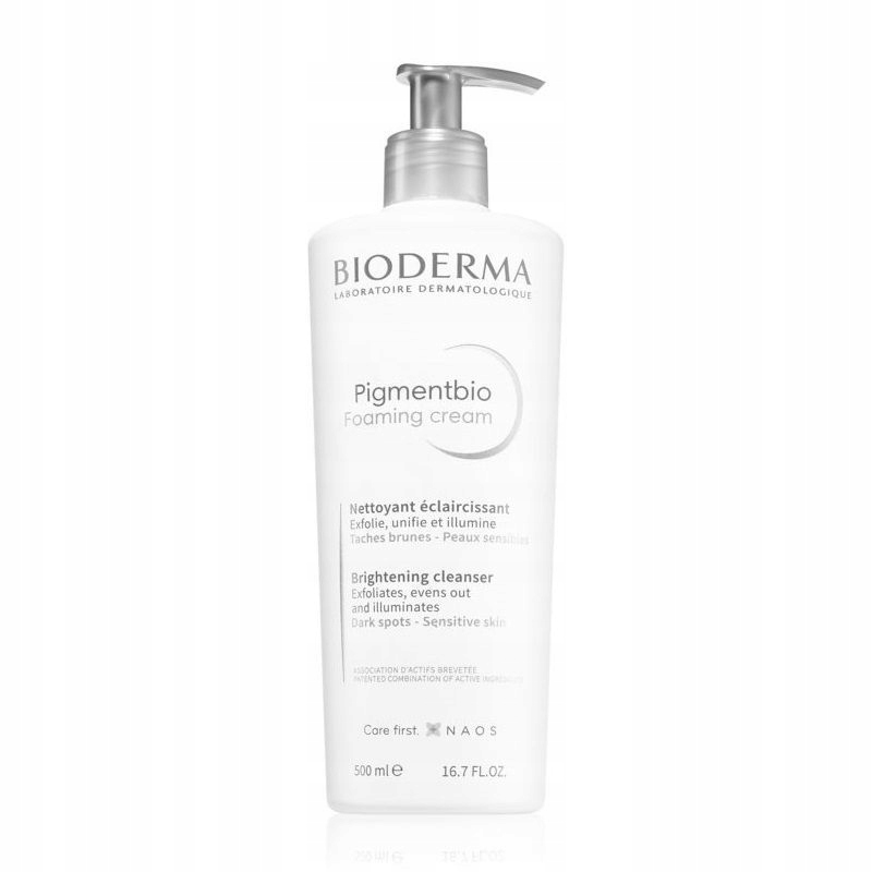 BIODERMA PIGMENTBIO FOAMING CREAM 500 ml - 12551508726 - oficjalne archiwum Allegro