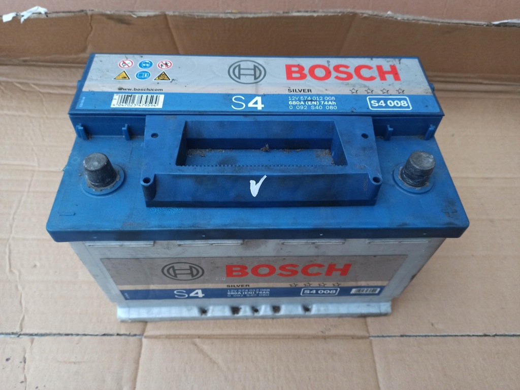 Akumulator samochodowy BOSCH 74Ah 680A 12V - 12964318460 - oficjalne ...