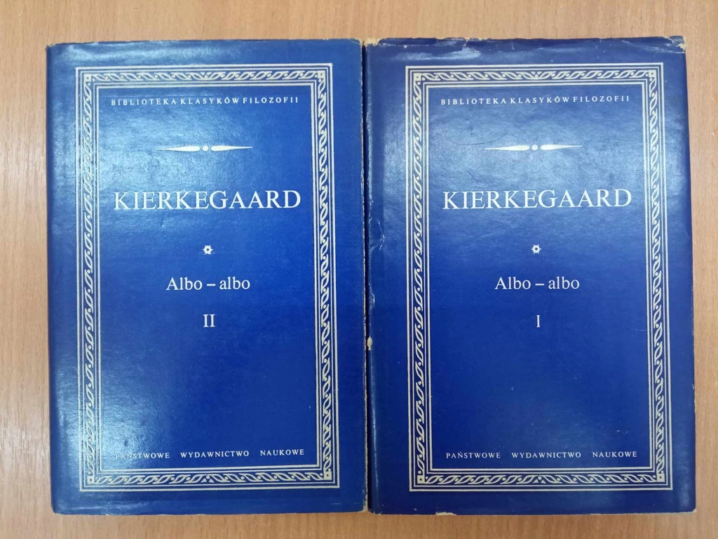 Albo-albo Tom 1 i 2 - Kierkegaard - 15189676539 - oficjalne archiwum ...