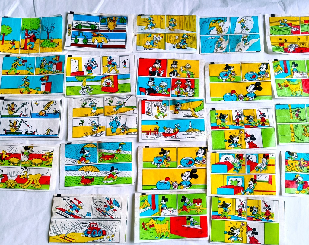 Historyjki obrazki z gumy Donald - 12183061884 - oficjalne archiwum Allegro