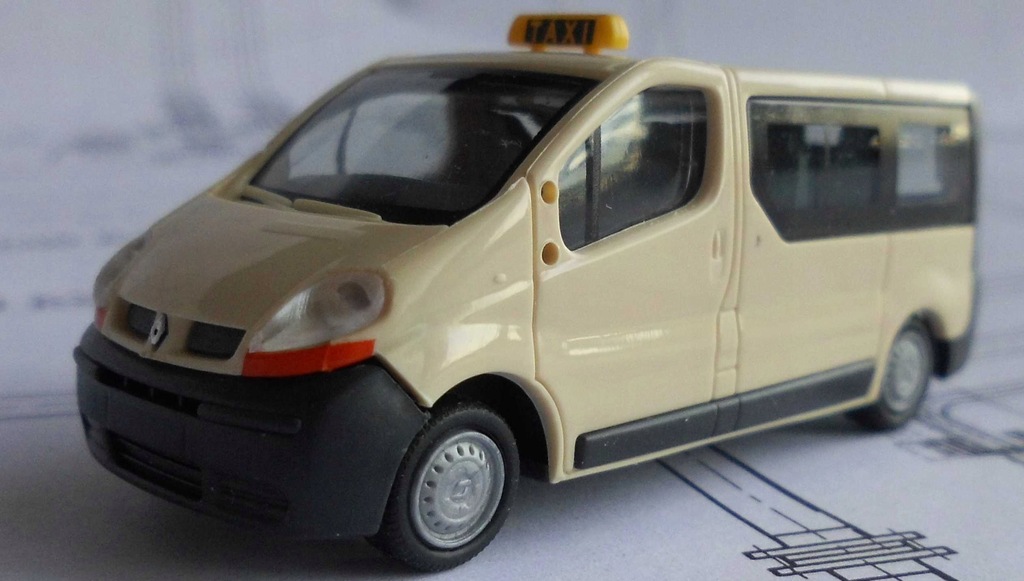 ORYGINALNY BUSCH..RENAULT TRAFIC..TAXI ~*~ - 9881557441 - oficjalne ...