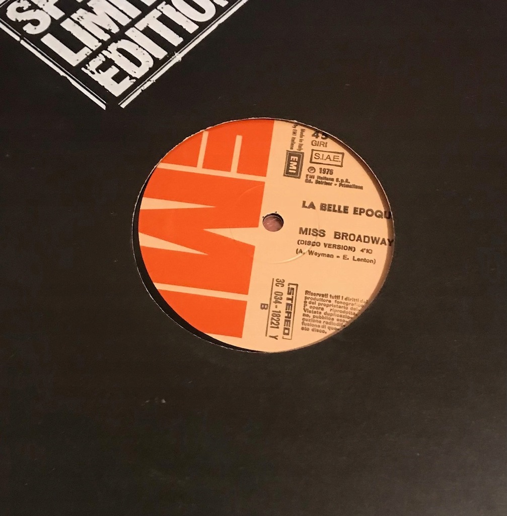 La Belle Epoque – Black Is Black (Disco Version) - 13288978570 ...