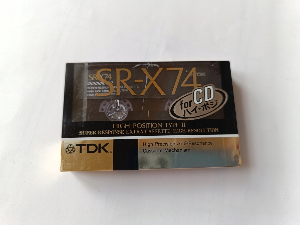 TDK SR-X 74 1989 Japan 1szt uszkodzone opakowanie - 13999561136 - oficjalne archiwum Allegro