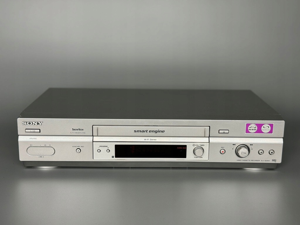 Magnetowid VHS Sony SLV-SE840 TOP Smart Engine BCM - 15372711903 - oficjalne archiwum Allegro