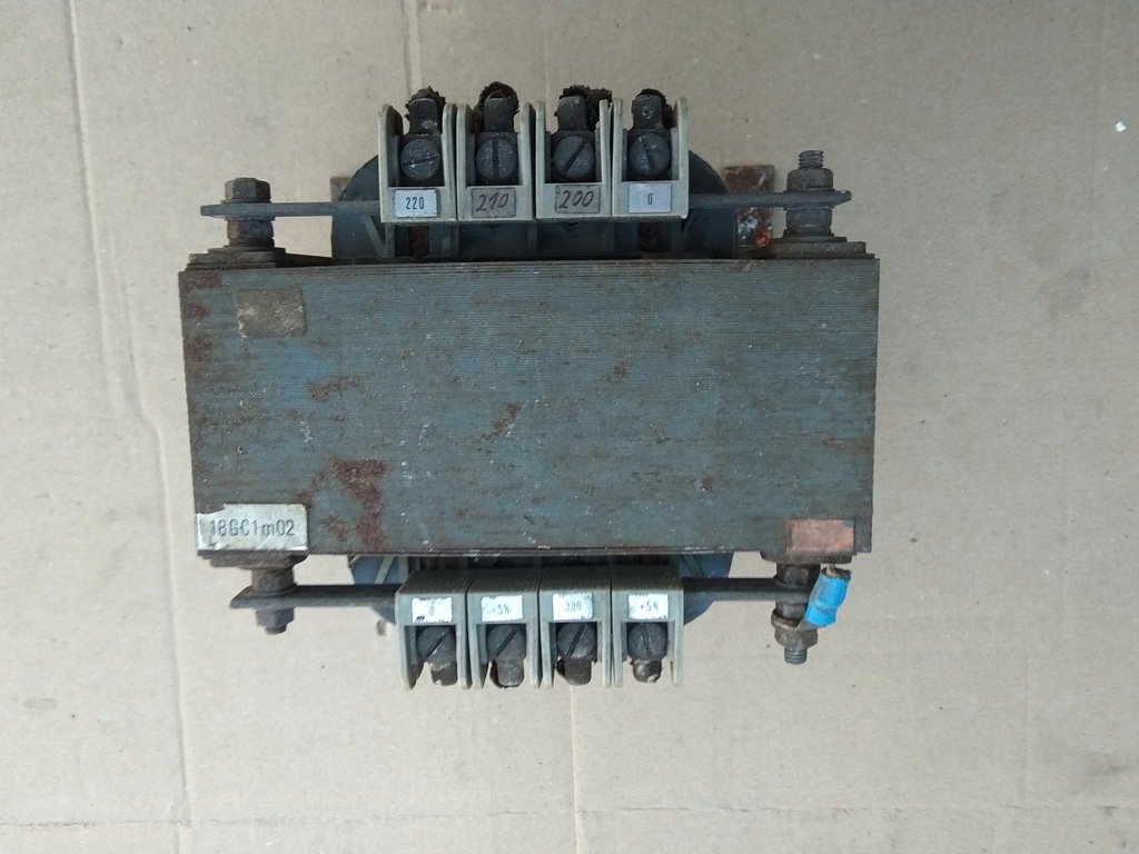 Transformator 380V/200-2210-220V - 11289354578 - oficjalne archiwum Allegro