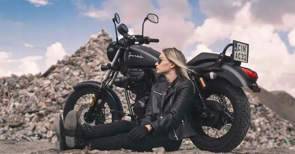 Junak M12 Motocyk Junak M12 Vintage 125 cc, Ry... - 13519676968 ...