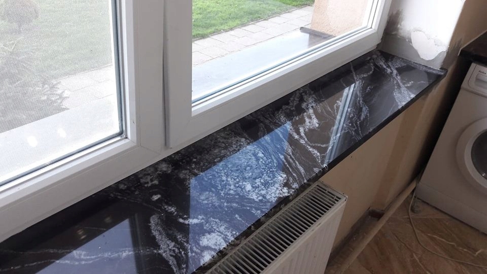 Parapet GRANIT Forest Black 92cm x 30cm x 3cm - 7657534728 - oficjalne ...