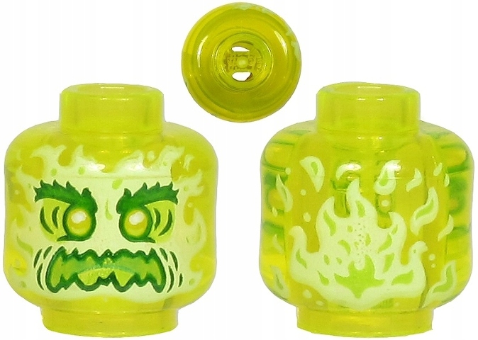 LEGO Trans-Neon Green Hidden Side 28621pb0003 1szt - 11149263257 ...