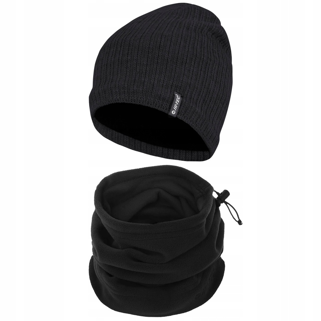 HI-TEC CZAPKA ZIMOWA RAMIR + KOMIN Z POLAR'U 2w1 - 11538064169 - oficjalne archiwum Allegro