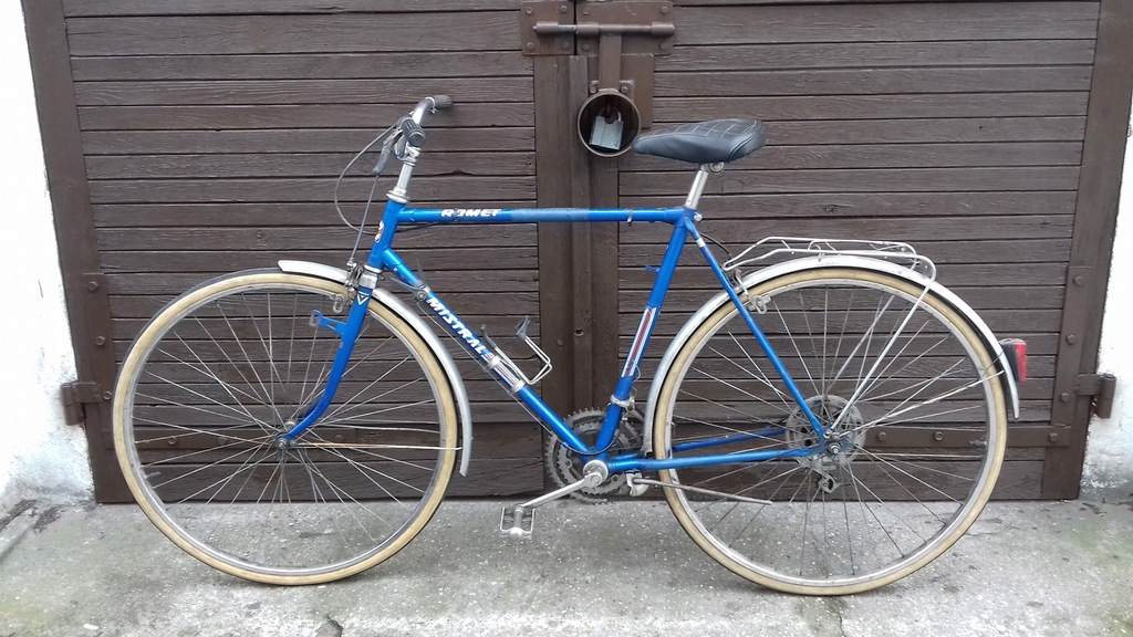 Stary rower Romet Mistral PRL - 11356145380 - oficjalne archiwum Allegro