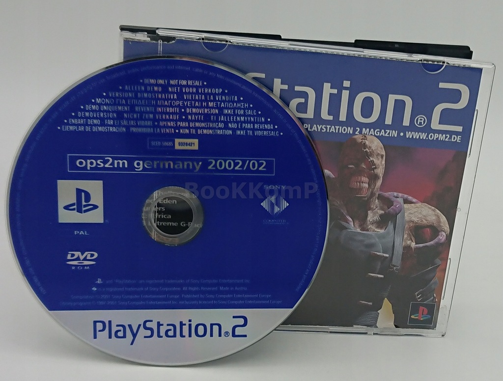 GRA PS2 DEMO DISC OPS2M 2002 15 GIER PlayStation - 9265478731 ...