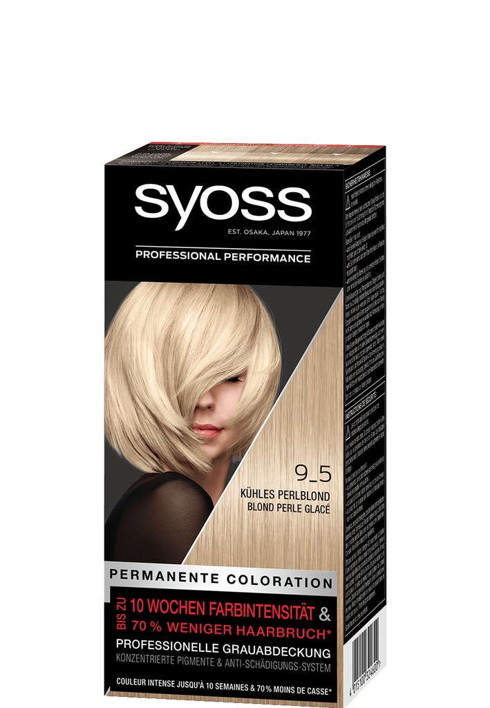 SYOSS FARBA DO WŁOSÓW 9_5 PERŁOWY BLOND 4I76 - 17391887702 - oficjalne ...