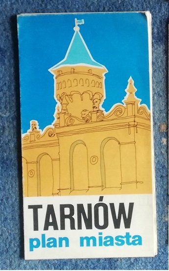 TARNÓW PLAN MIASTA - mapa 1979 r. - 12845832433 - oficjalne archiwum ...