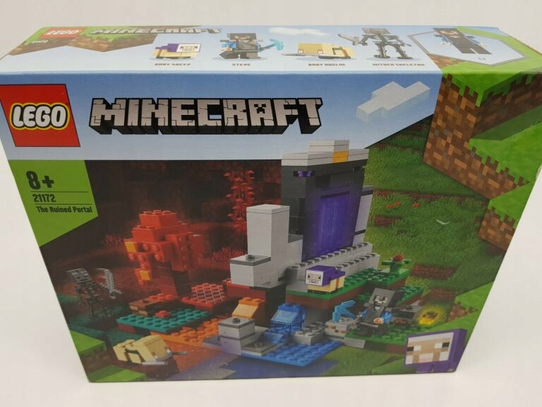 LEGO 21172 MINECRAFT ZNISZCZONY PORTAL - 11409365274 - oficjalne ...