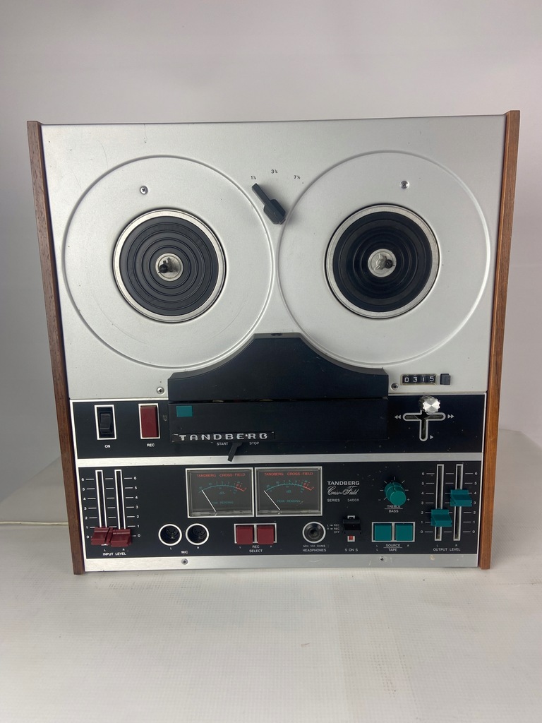 magnetofon szpulowy tandberg 3400x - 11708640922 - oficjalne archiwum ...